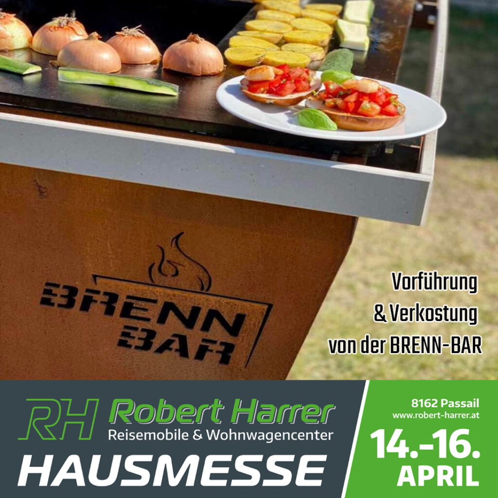 BRENN-BAR @ Hausmesse Robert-Harrer – BRENN-BAR – sag niemals Griller ...